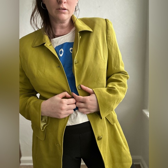 Vintage | Jackets & Coats | Vintage Longline 0 Silk Blazer | Poshmark